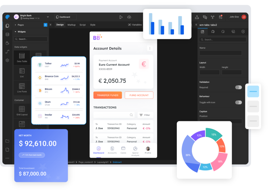 AI Assisted Web and Mobile App Development Studio-WaveMaker